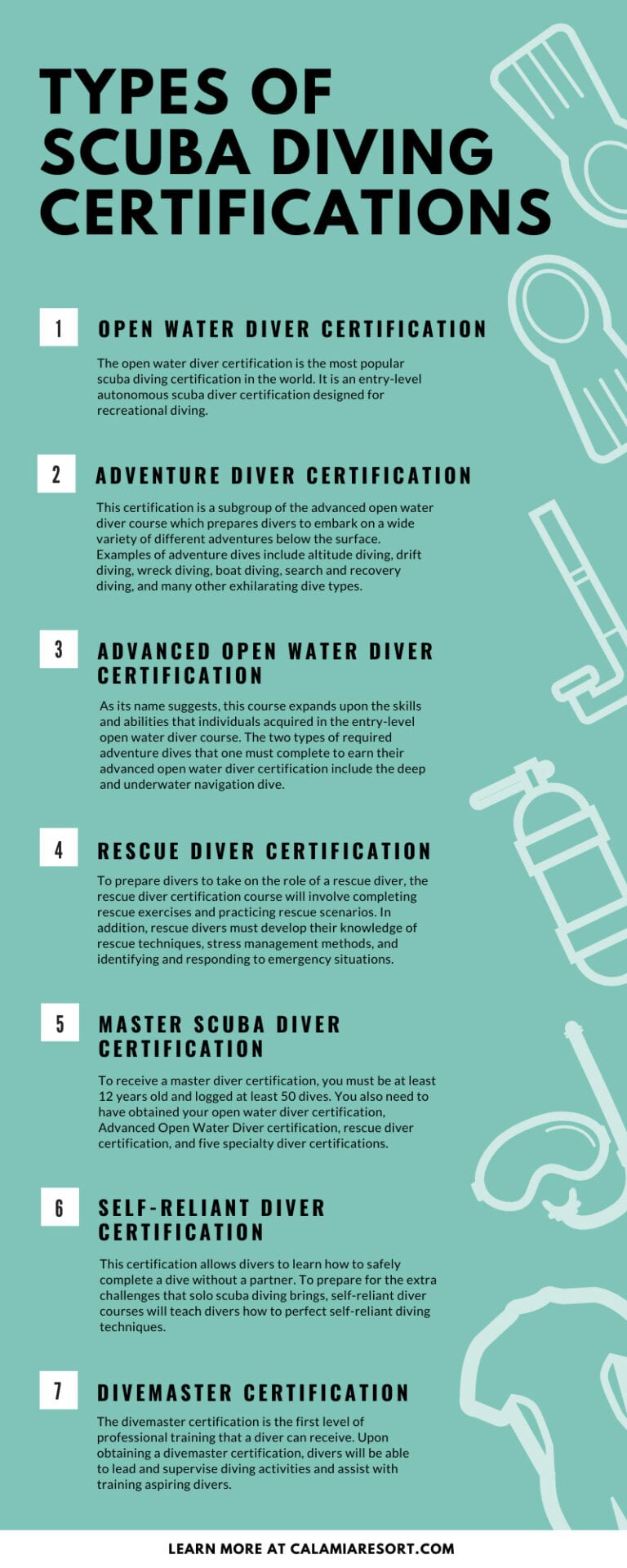 Types of Scuba Diving Certifications